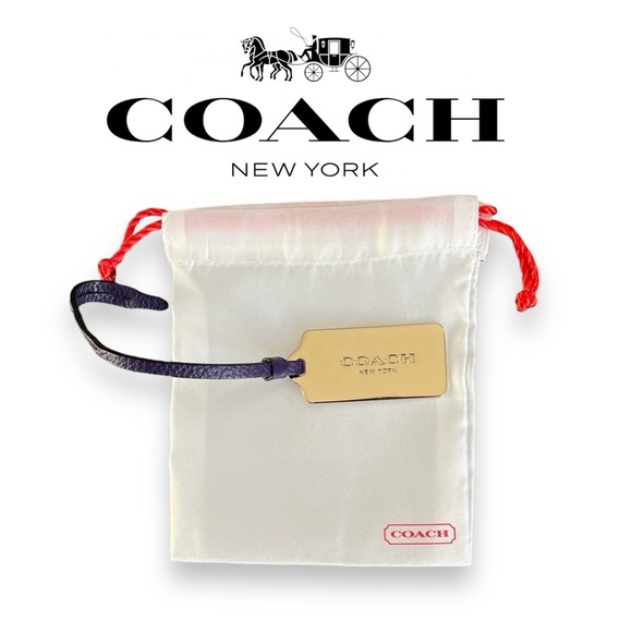 Coach | Accessories | Coach Leather Hangtag | Poshmark